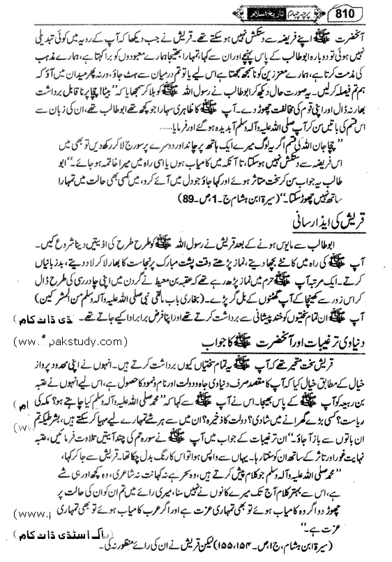 MA Islamic Studies Notes Islamic History [Page No. 11 of 236]