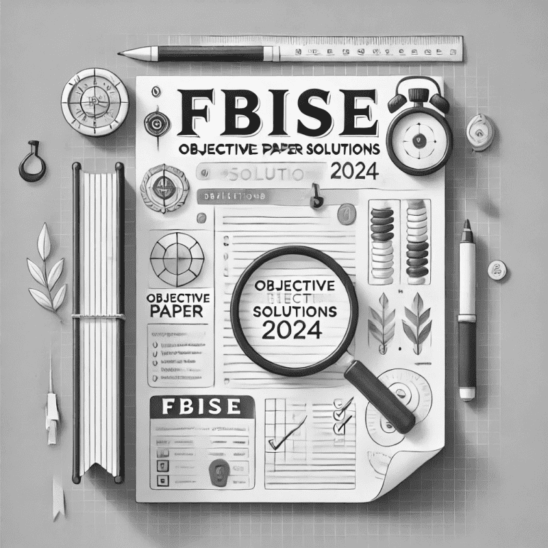 FBISE English Paper 2024 Class 9 Solved - FG STUDY